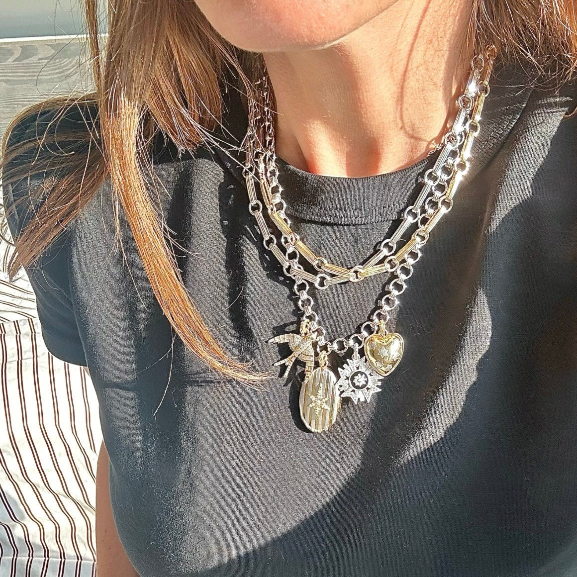 14K White Gold Book Link Everett Chain – storrow