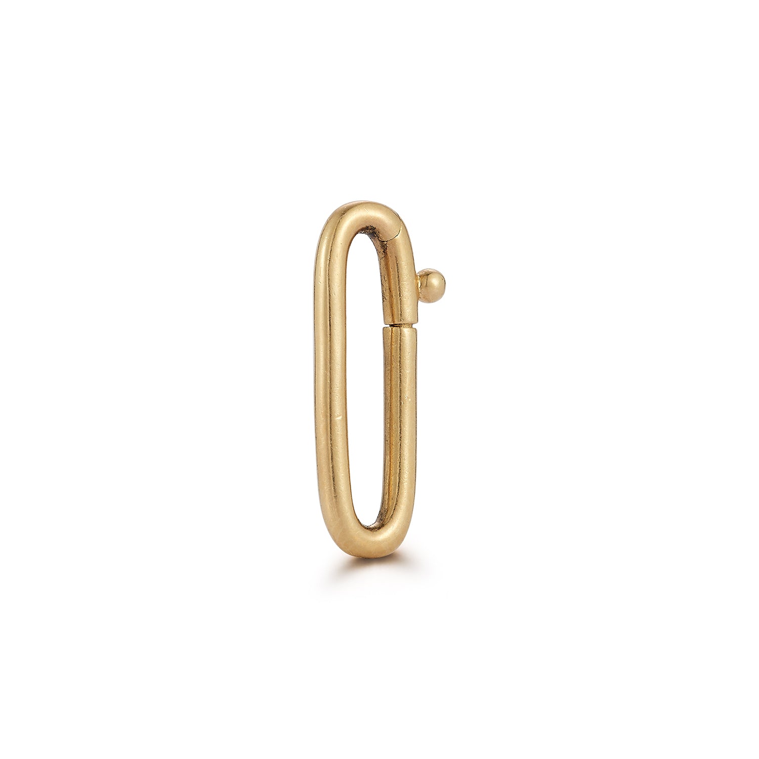 14K Gold Large Oval Clip Bail – storrow