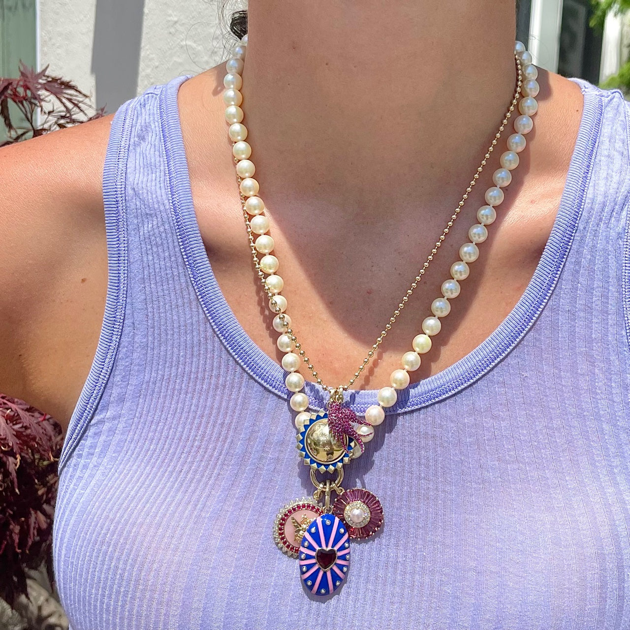 14K Gold & Ruby Birdie Charm – storrow